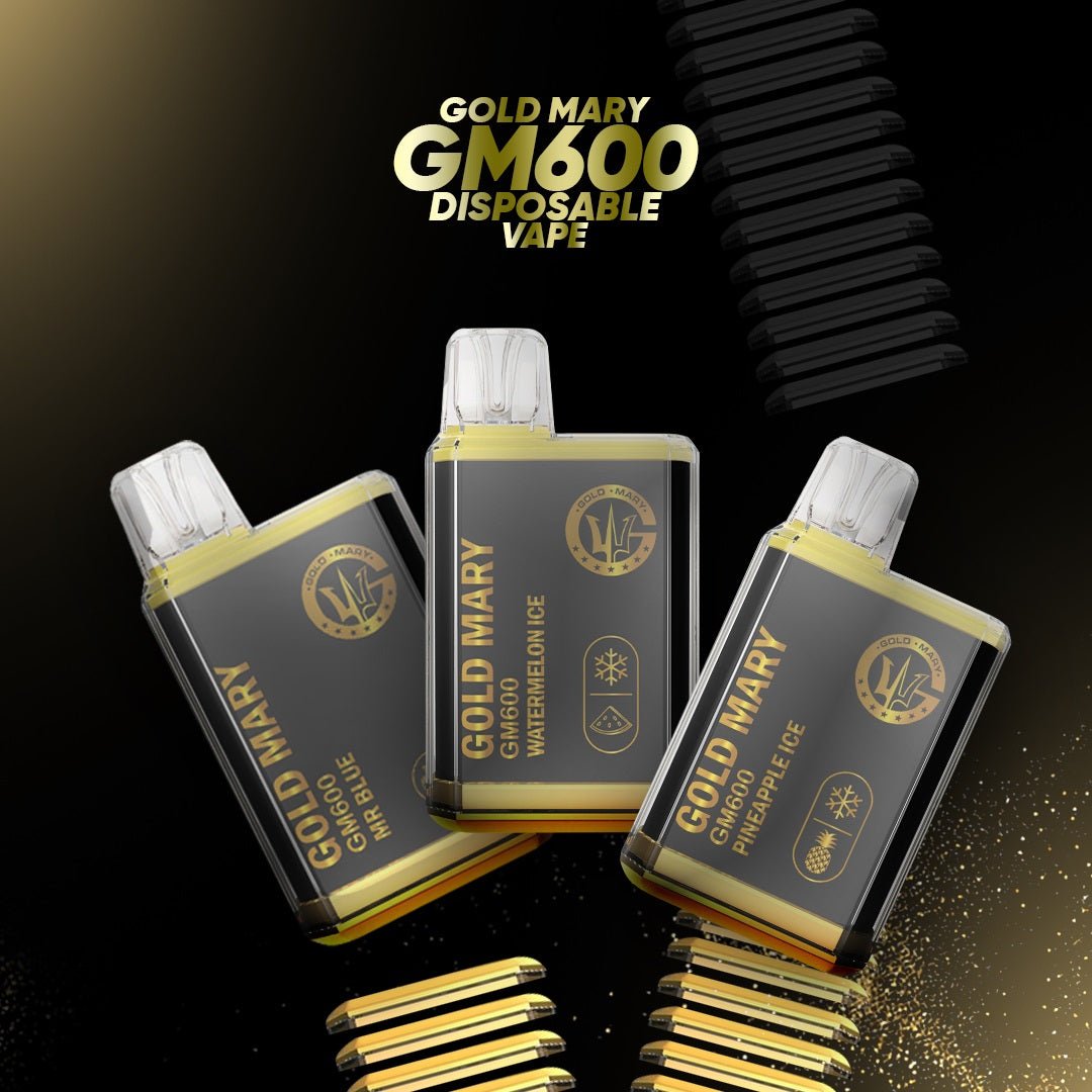 Introducing the Gold Mary GM600 Disposable Vape: Your Ultimate Portabl